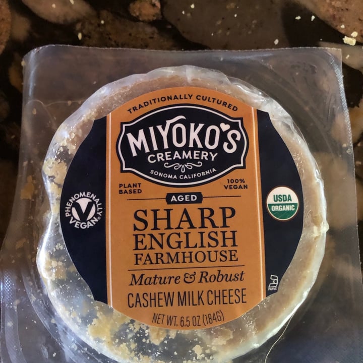 Miyoko's Creamery Sharp English Farmhouse Cheese Wheel Review | abillion