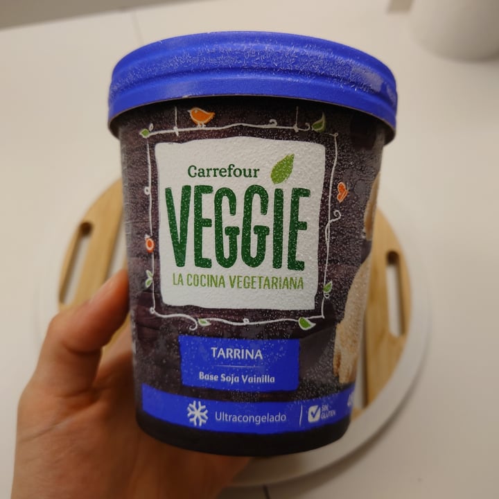 Carrefour Veggie Tarrina Base Soja Vanilla Review | abillion