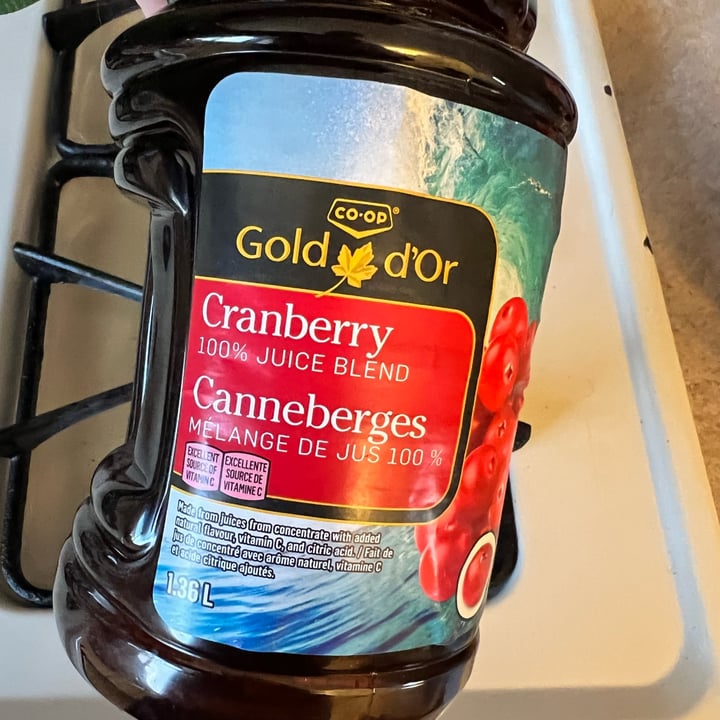 co-op gold Cranberry Juice Review | abillion