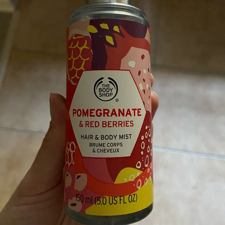 The Body Shop Pomegranate and red berries hair and body mist Review ...