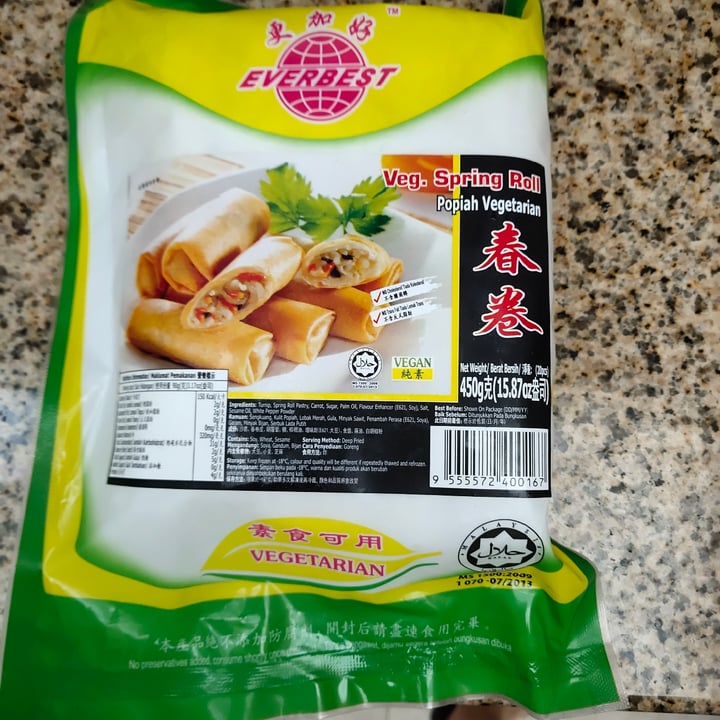Everbest Veg Spring Roll Review | abillion