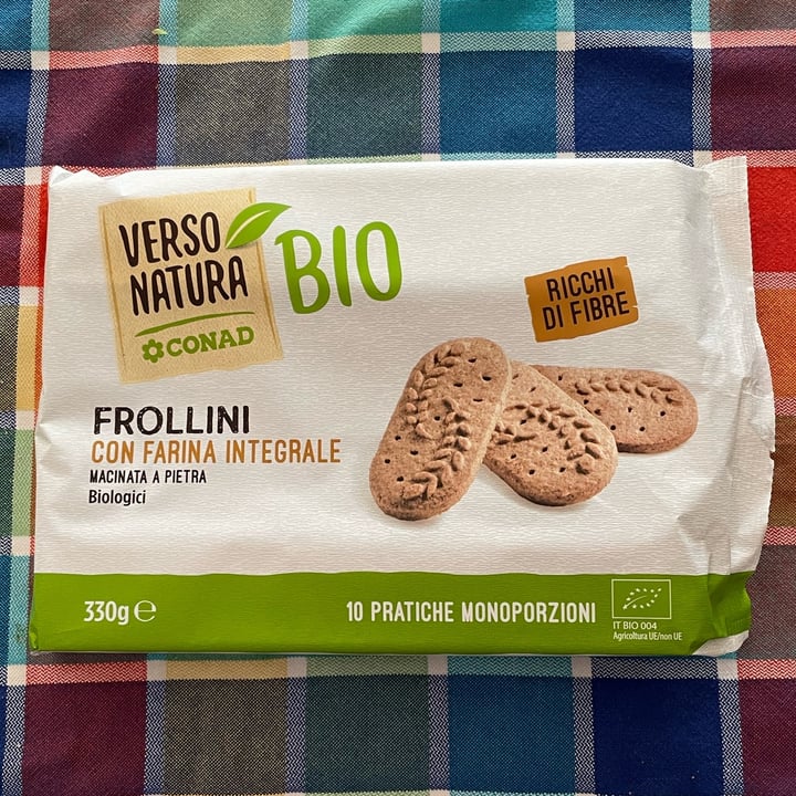 Verso Natura Conad Veg Frollini con farina integrale Review | abillion