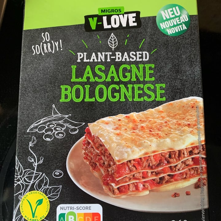 Migros V-Love Plante-based Lasagne Review | abillion