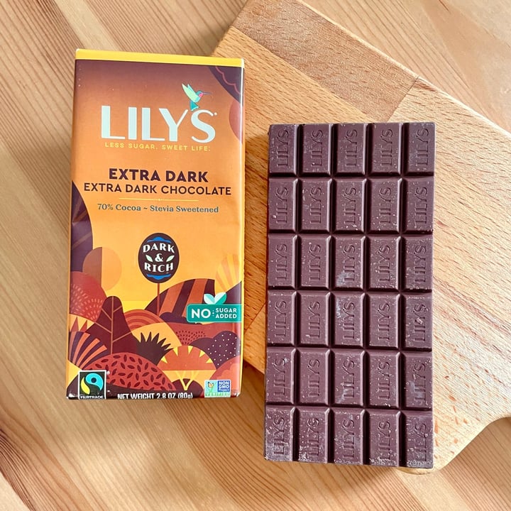 Lily's Extra Dark Chocolate Review | abillion