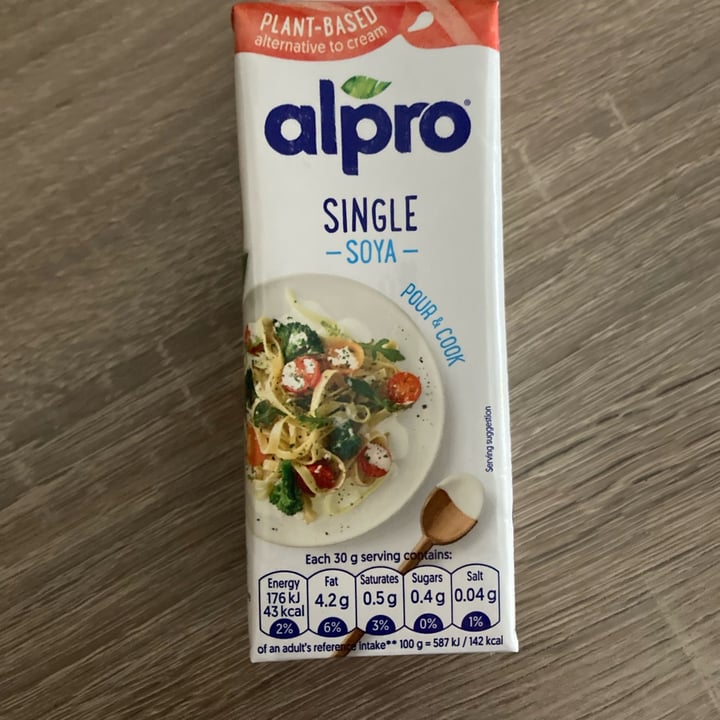 Alpro Single Soya Cream Review | abillion