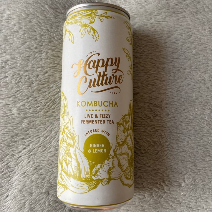 Happy Culture Kombucha Ginger And Lemon Kombucha Review | abillion