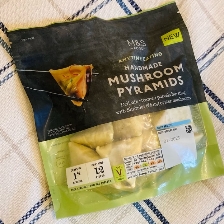 Marks & Spencer Food (M&S) Mushroom Pyramids Reviews | abillion