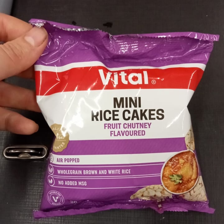 Vital Fruit Chutney Mini Rice Cakes Review | abillion