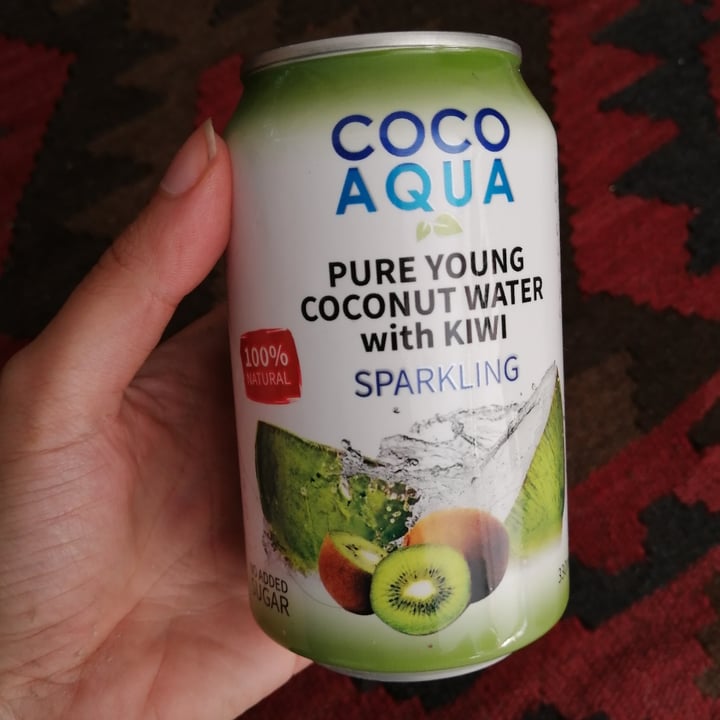 Coco Aqua Pure Young Coconut Water with Kiwi (Sparking) Review | abillion