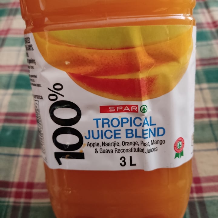 Spar 100% tropical juice blend Review | abillion