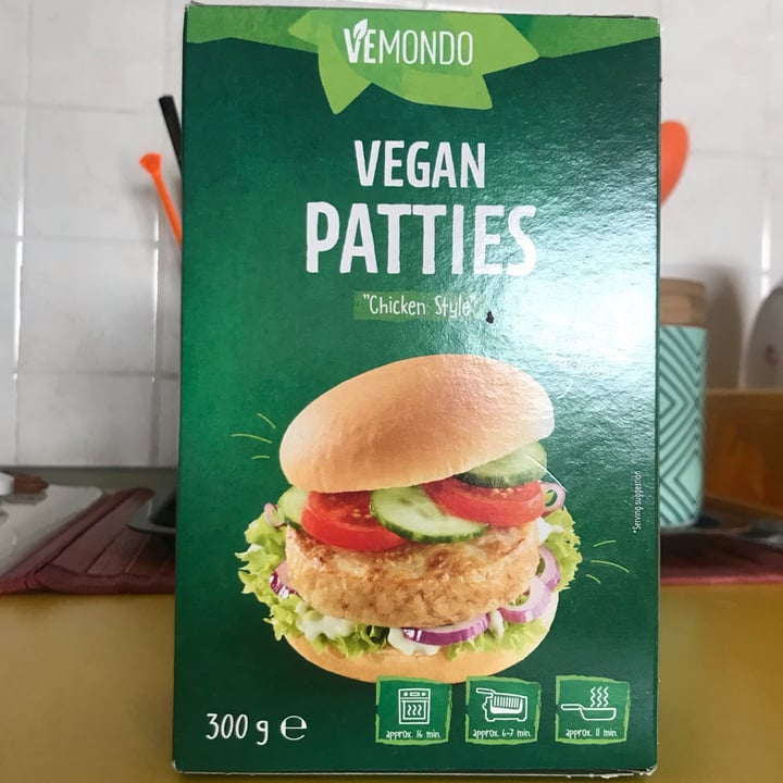 Vemondo Vegan Patties Chicken Style Review | abillion