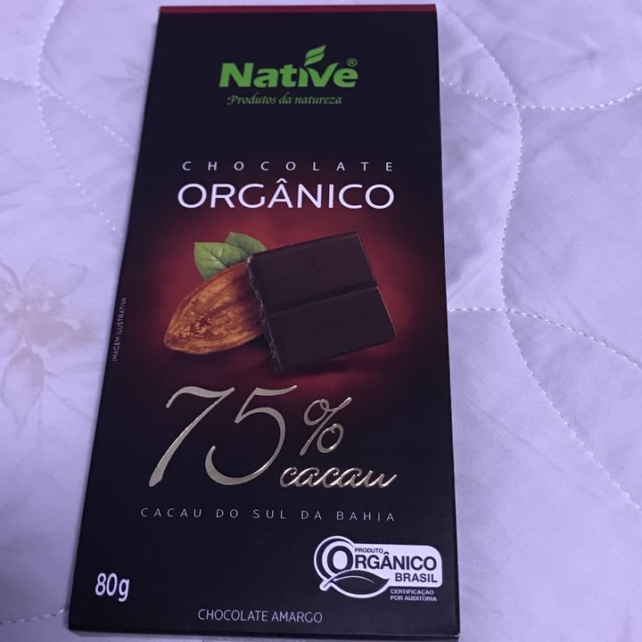 Native Chocolate Orgânico 75% cacau Reviews | abillion