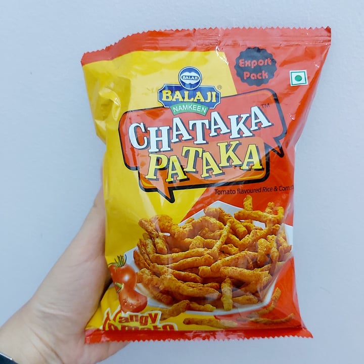 Balaji Wafers Chataka Pataka Tangy Tomato Reviews | abillion