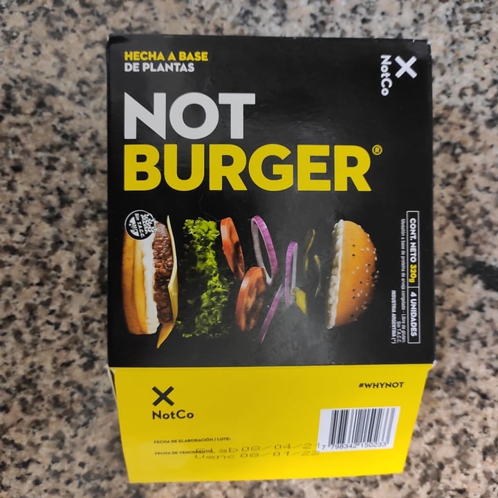 NotCo Not Burger Review | abillion