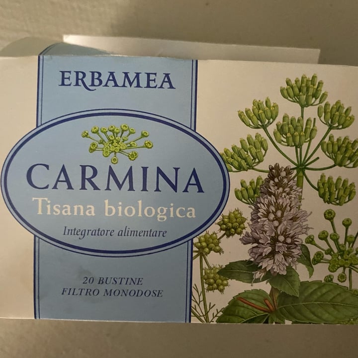 Erbamea Carmina tisana biologica Review | abillion