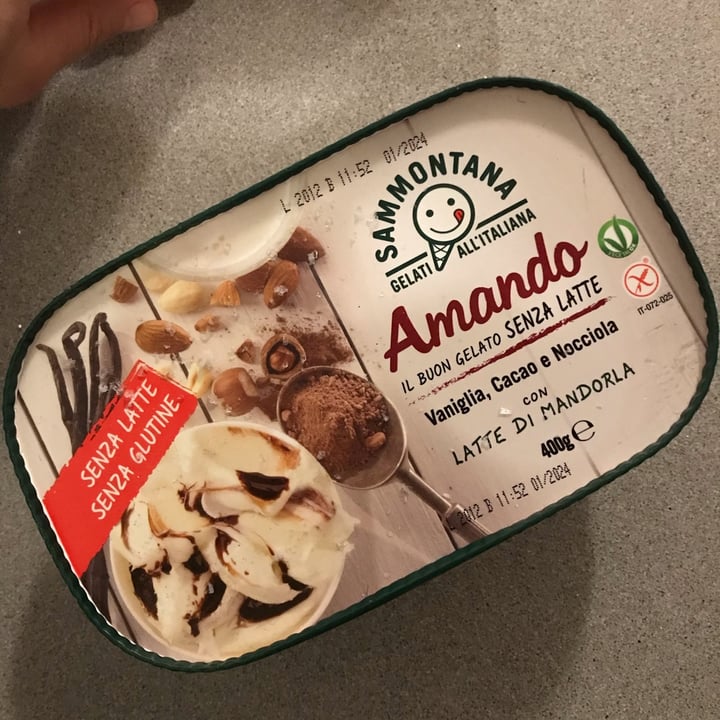 Sammontana Amando Sammontana gelato Vaniglia Cacao Nocciola Review ...