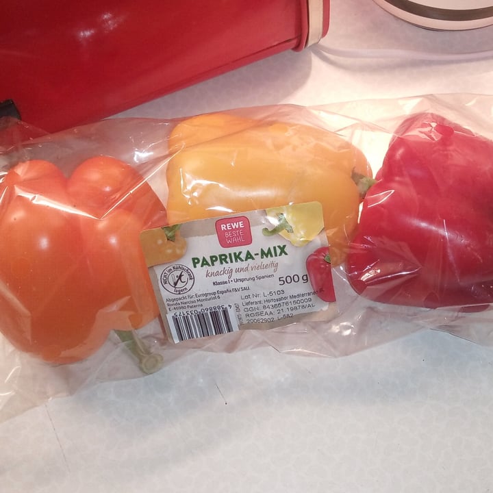 REWE Beste Wahl Paprika-Mix Review | abillion