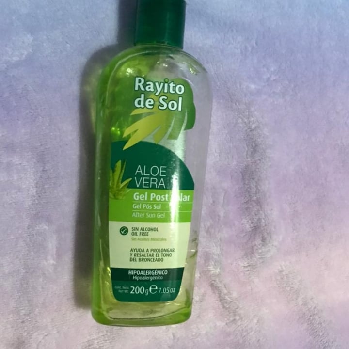 Rayito de Sol Post Solar Gel Aloe Vera Review | abillion