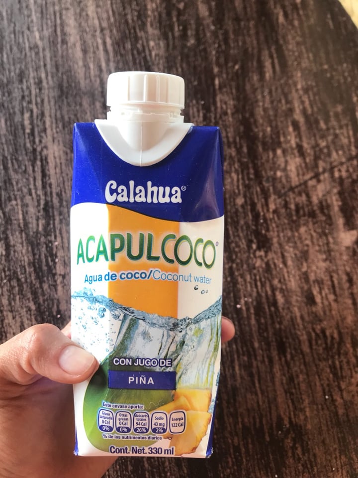 Calahua Agua de Coco con Jugo de Piña Review | abillion