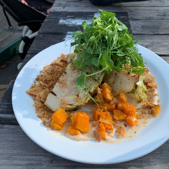 Pear Tree Cafe United Kingdom Grilled hispi cabbage Review | abillion