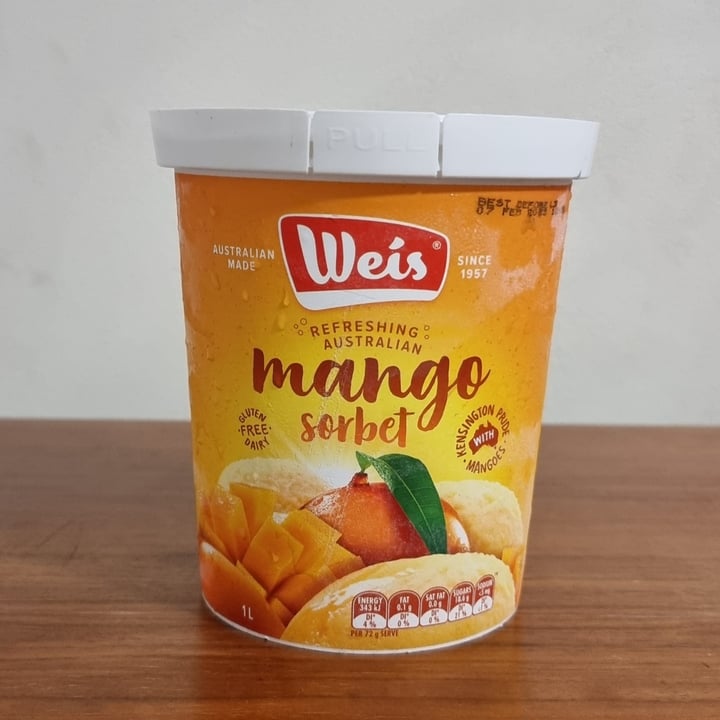 Weis Australian Mango Sorbet Review | abillion