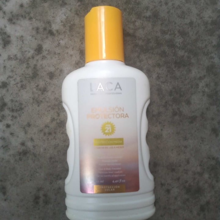 LACA Cosmetica Emulsión protectora Review | abillion
