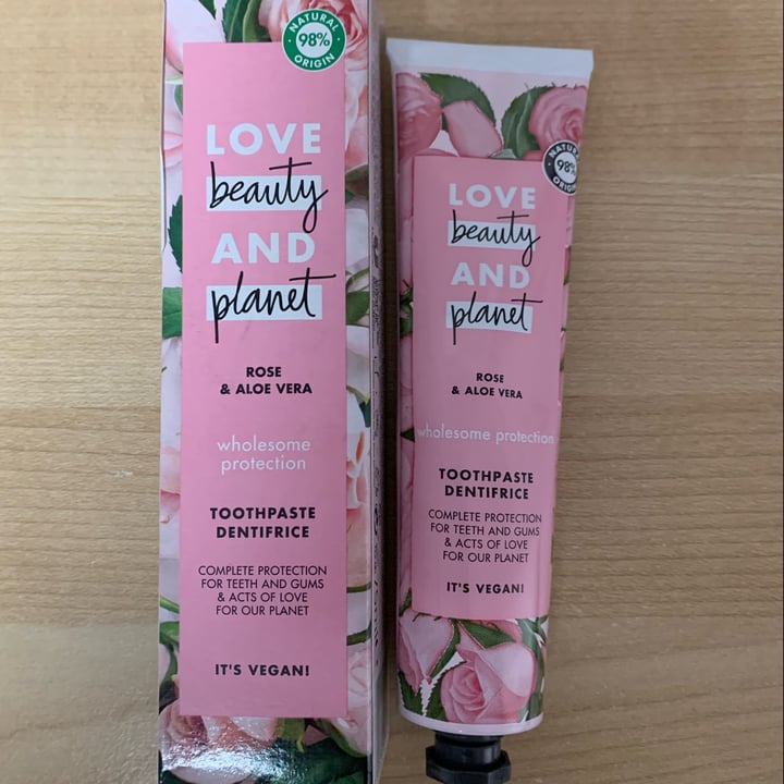 Love Beauty and Planet Rose & Aloe Vera Toothpaste Review | abillion