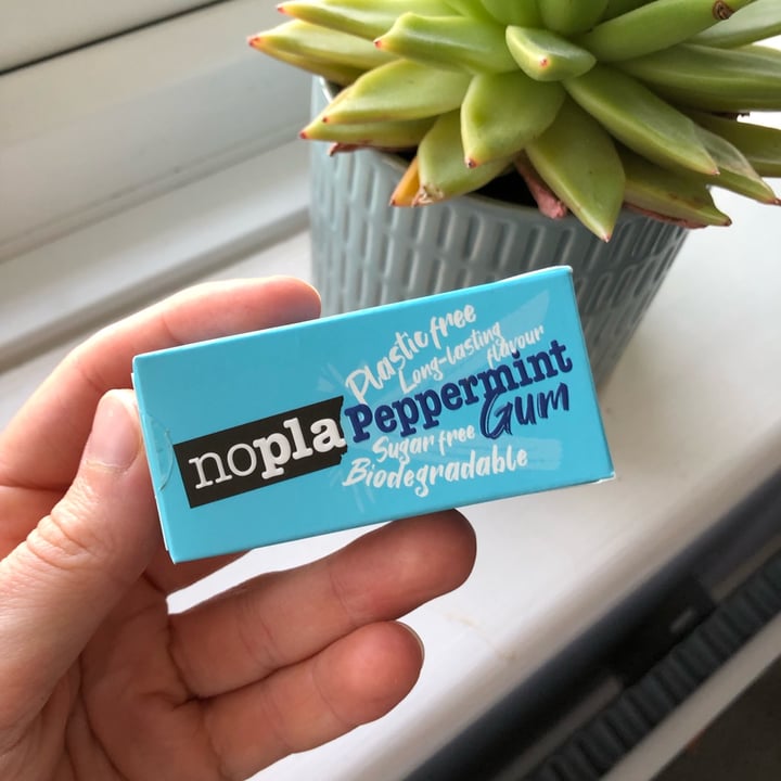 Nopla Plastic Free Peppermint Gum Review | abillion