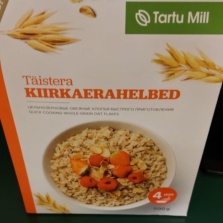 Tartu Mill Täistera kiirkaerahelbed Review | abillion
