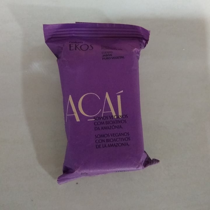 Natura Ekos jabón Acai Review | abillion