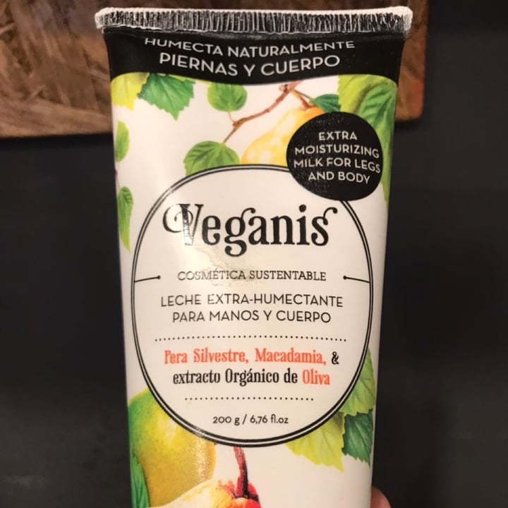Veganis Leche Extra Humectante Para Manos Y Cuerpo Pera Silvestre ...