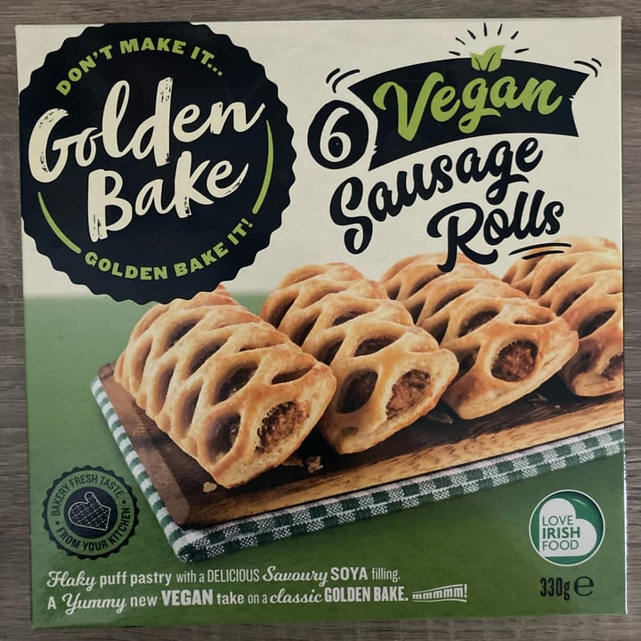Golden Bake Vegan sausage rolls Review | abillion