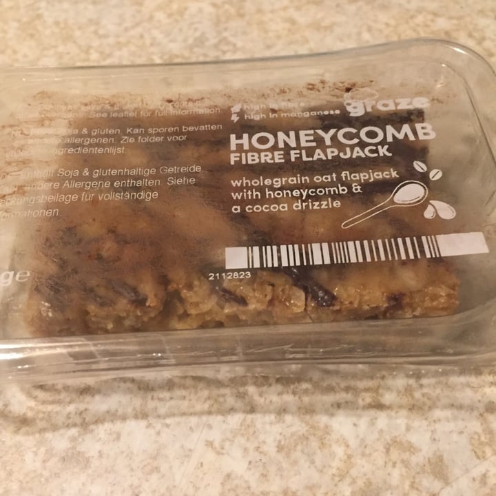 graze Honeycomb fibre flapjack Review | abillion