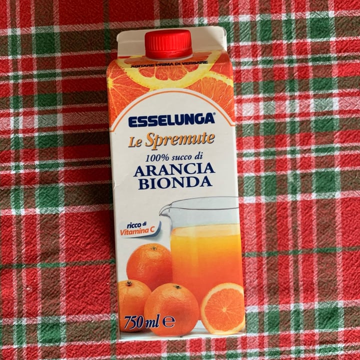Esselunga Spremuta di arancia bionda Review | abillion