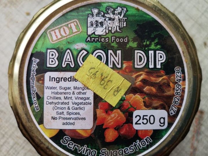 Arries Foods Bacon Dip Review | abillion