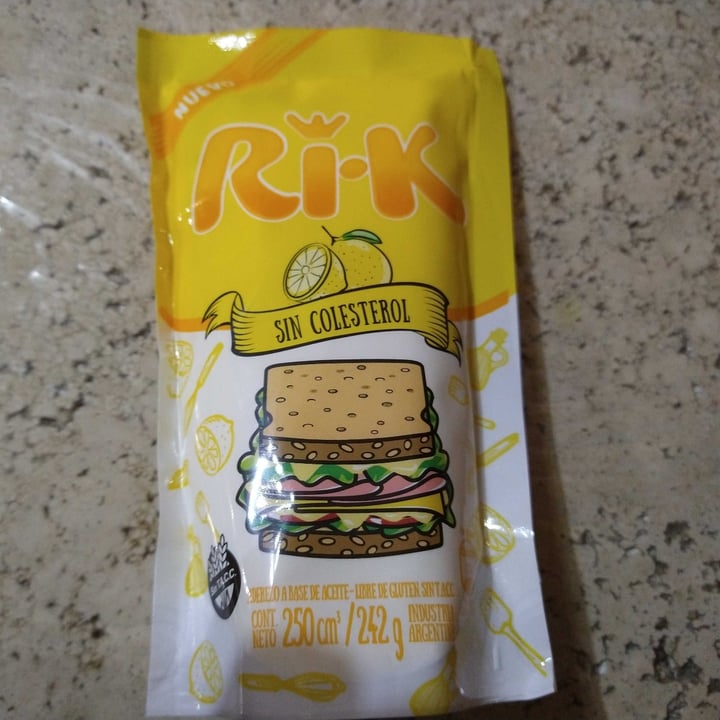 Ri-k Mayonesa Vegana Sin Colesterol Review | abillion