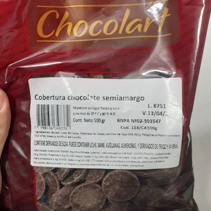 Chocolart Cobertura Chocolate Semiamargo Review | abillion