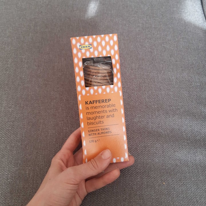 Ikea Kafferep Ginger Thins With Almonds Review Abillion