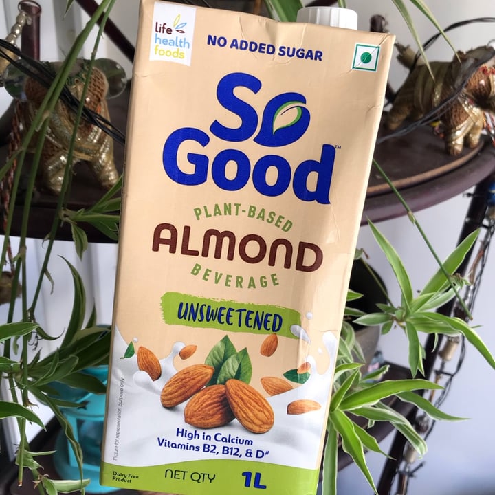 So Good Almond Unsweetened Review | abillion