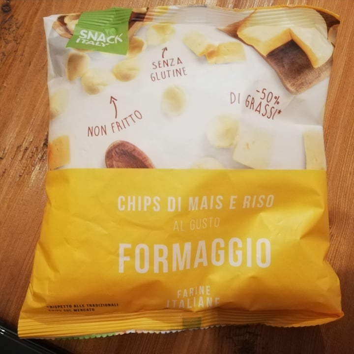Snack Italy Chips Mais E Riso Gusto Formaggio Review | abillion