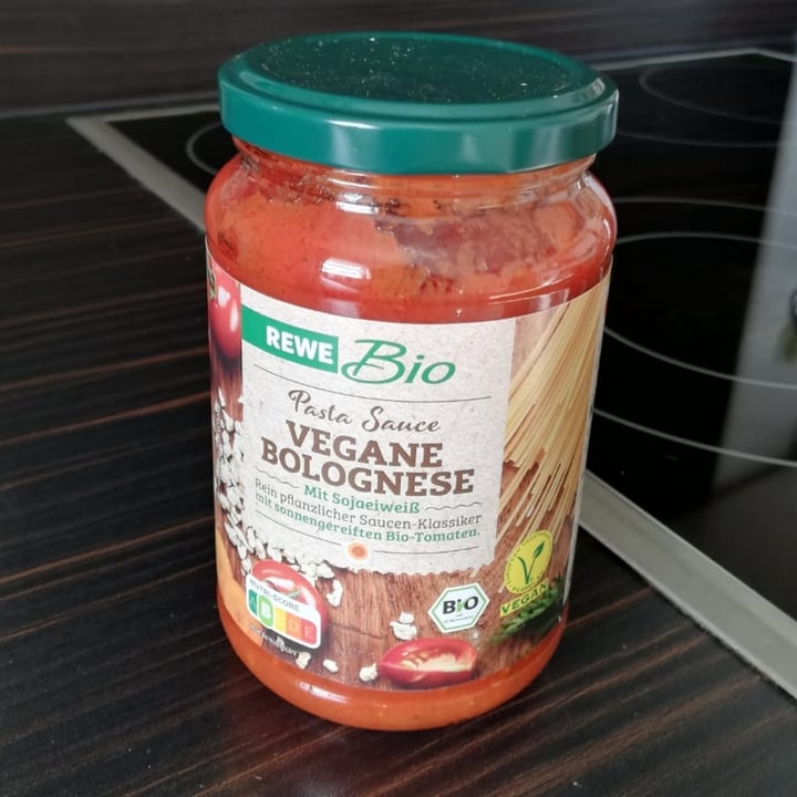 Rewe Bio Vegane bolognese pasta sauce Review | abillion
