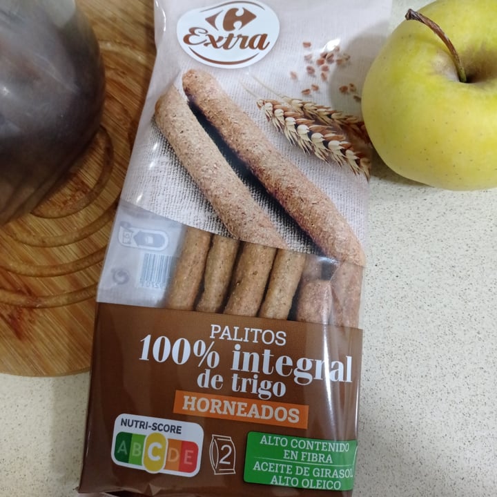 Carrefour Palitos 100% integral de trigo horneados Review | abillion