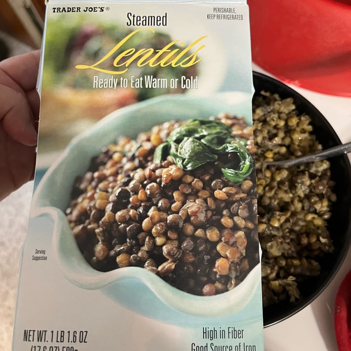 Trader Joe's Trader Joe's Steamed Lentils Review | abillion
