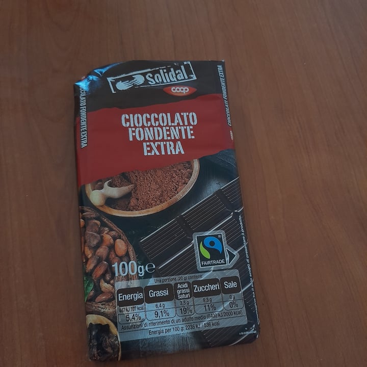 Solidal coop Cioccolato Fondente Extra Review | abillion