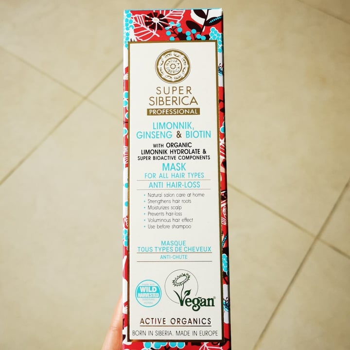 Natura Siberica Mask Anti Hair-loss Review | abillion
