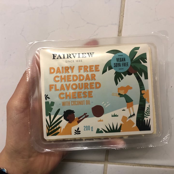 Fairview Dairy Free Cheddar Flavoured Cheese Review | abillion