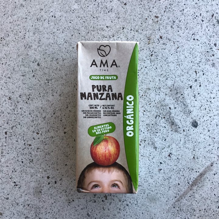 Ama Time Jugo de fruta pura manzana Review | abillion