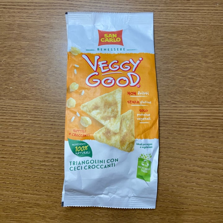 SAN CARLO Benessere Veggy Good Triangolini con ceci croccanti Review ...