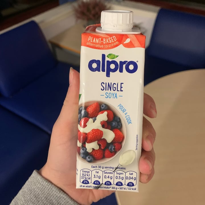 Alpro Single Soya Cream Review | abillion
