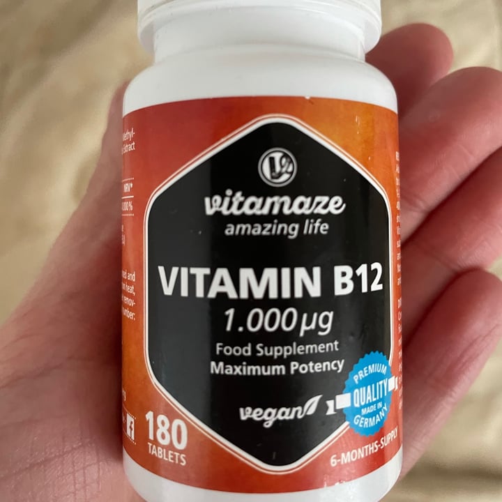 Vitamaze VITAMIN B12 Review | abillion